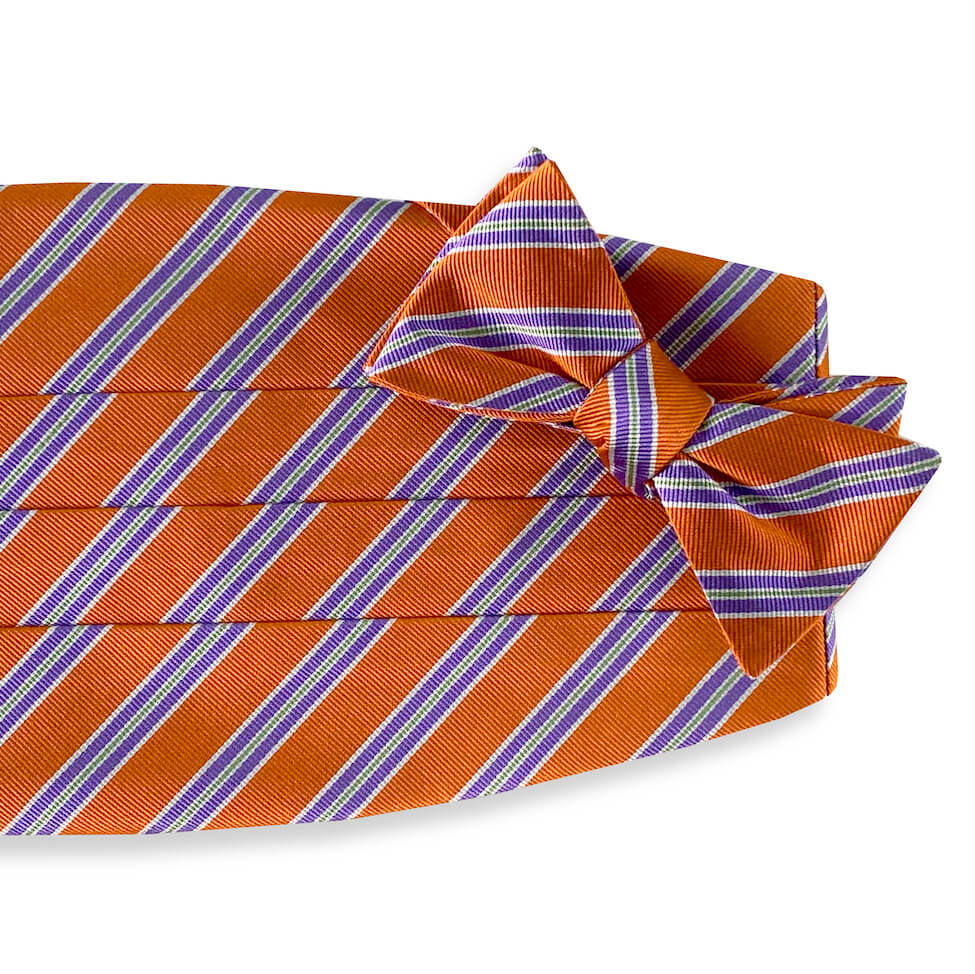 River Sisters: Cummerbund - Orange | Cummerbund Sets – Peter-Blair ...