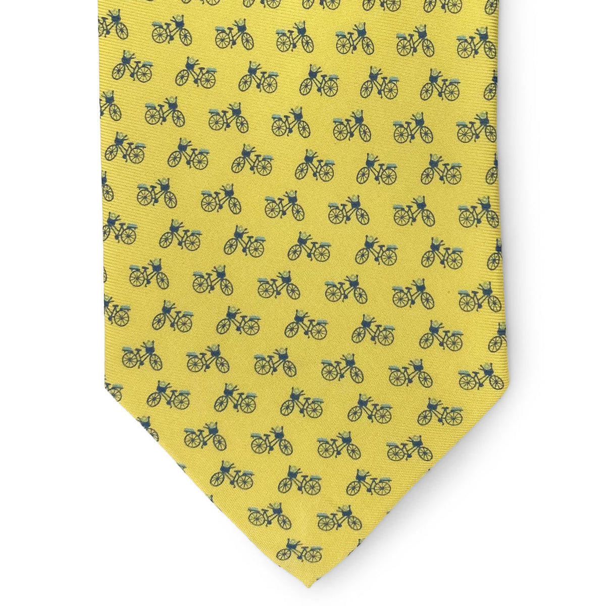 Basket & Bike: Tie - Yellow – Peter-Blair Accessories